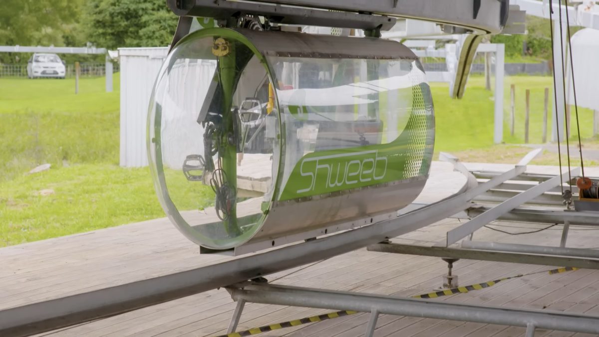 Connaissez-vous le Shweeb, ce monorail à pédales dans lequel a investi ...